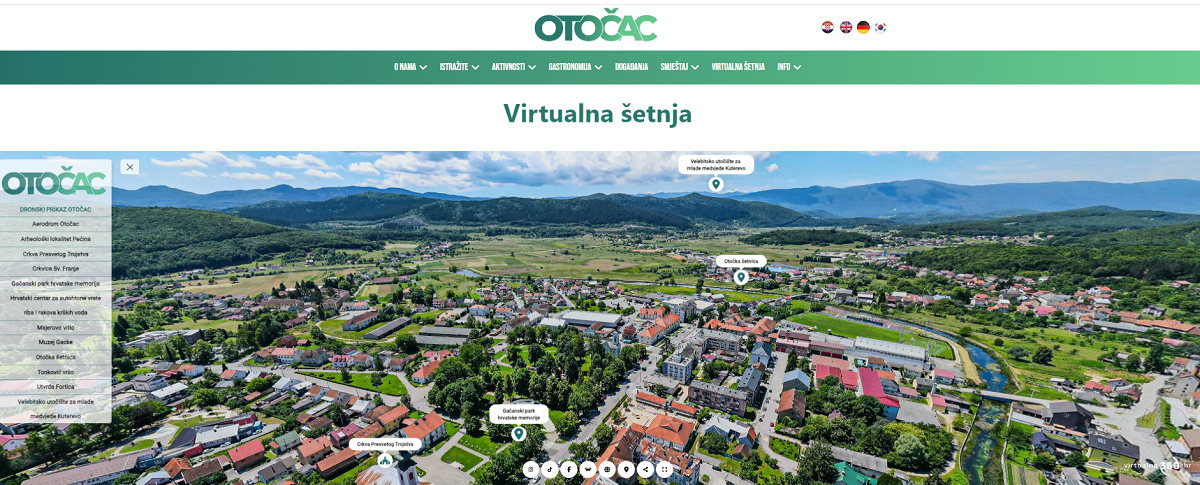 Virtualna šetnja kroz Otočac i Gacku - Službeni Portal Radio Gospić